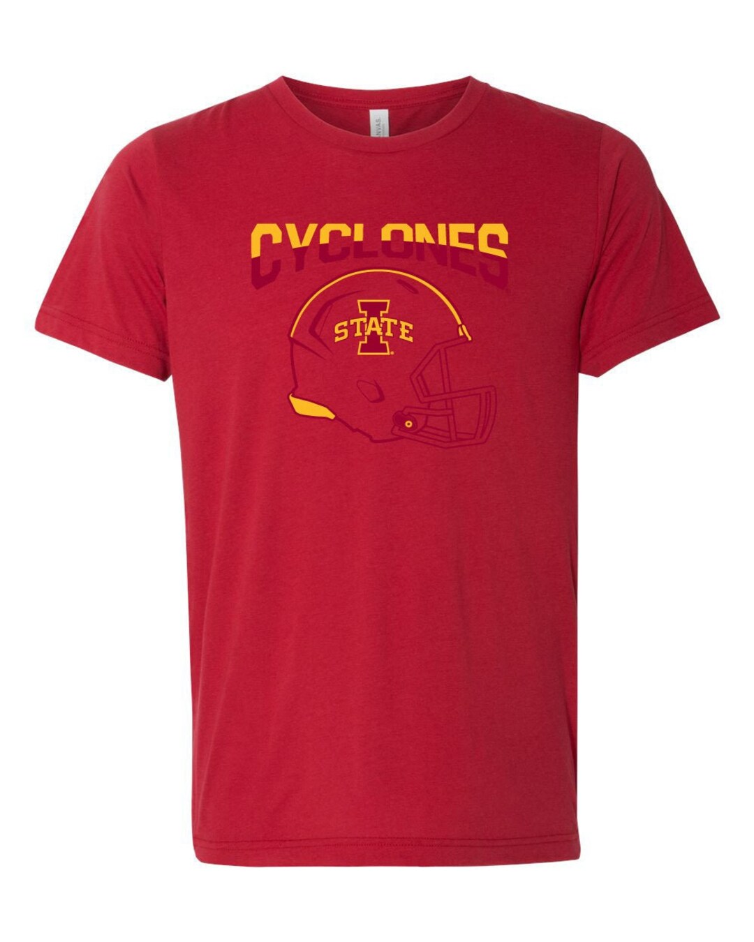 Iowa State Cyclones Premium Tee Shirt Football Helmet - Etsy
