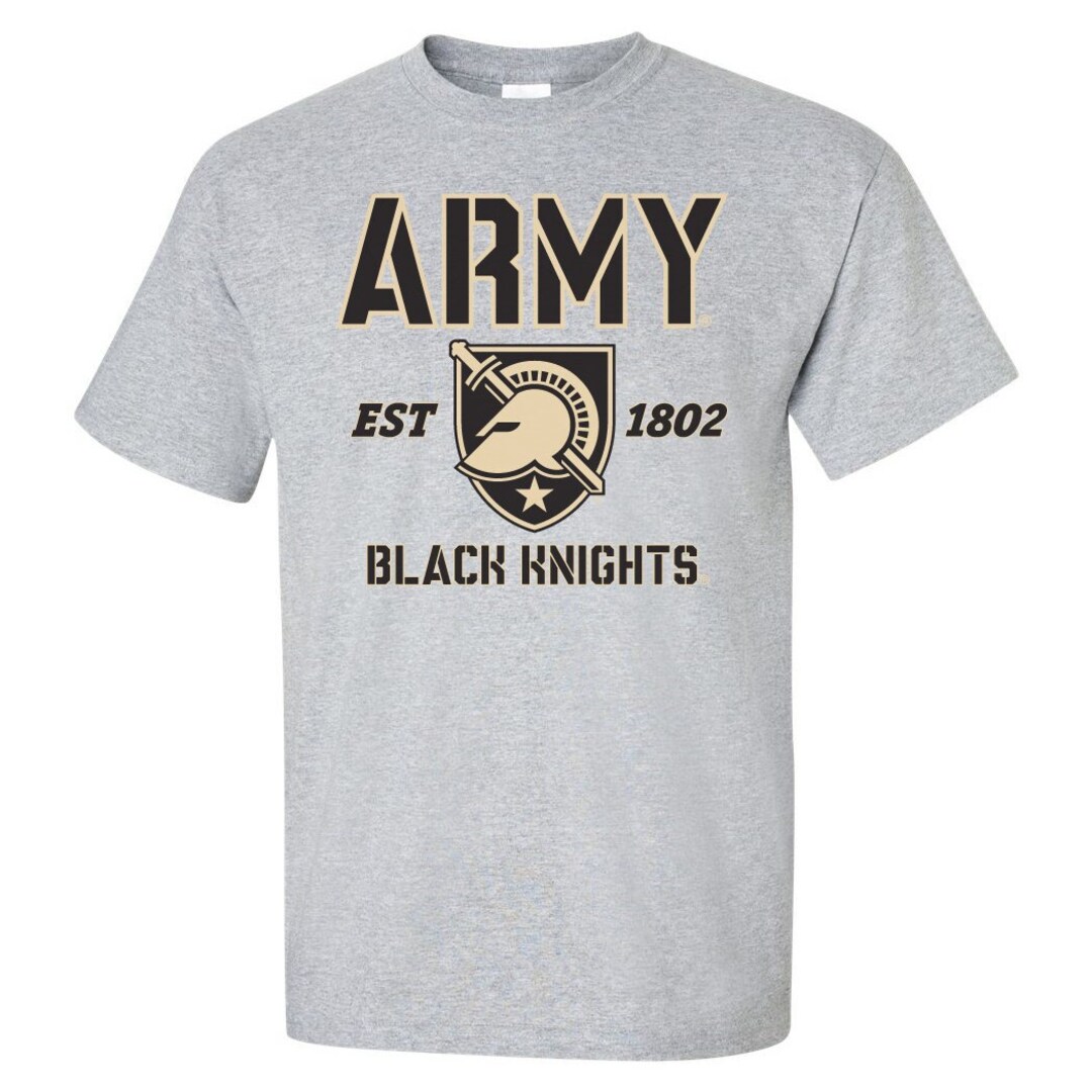 Army Black Knights Tshirt | Est 1802 | Army Shirt | Black Knights Shirt ...