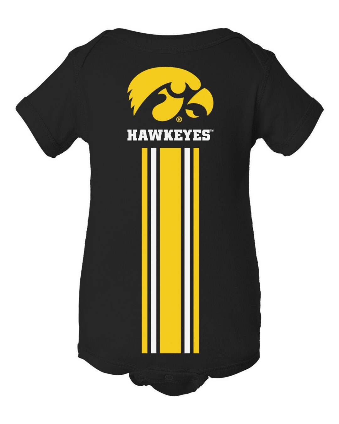 Iowa Hawkeyes Bodysuit Infant Tigerhawk Creeper Iowa Hawks Youth ...
