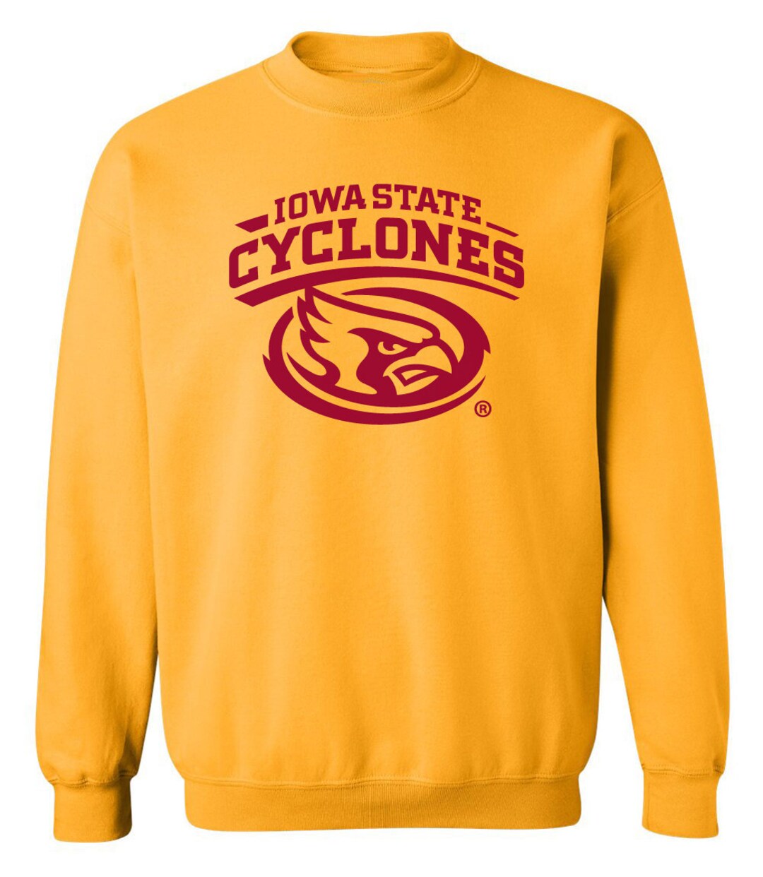 Iowa State Cyclones Sweatshirt | Mascot Swirl | Cyclone Crewneck ...