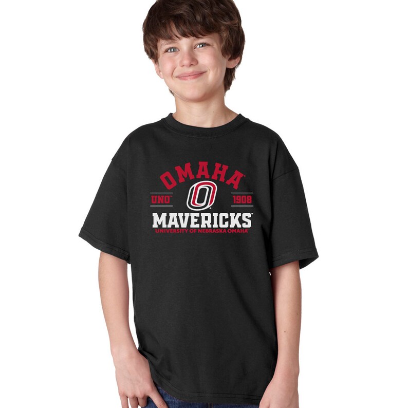 Omaha Mavericks Youth Tee | UNO Boys Tshirt | Omaha Mavericks Kids ...