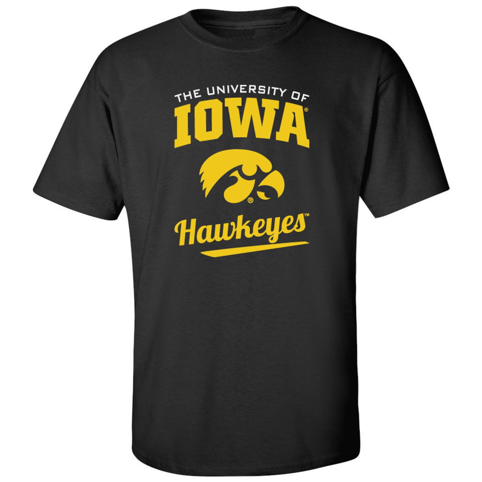 Iowa Hawkeyes Tee Shirt Script Hawkeyes Iowa Hawkeye Shirt Hawkeye T ...