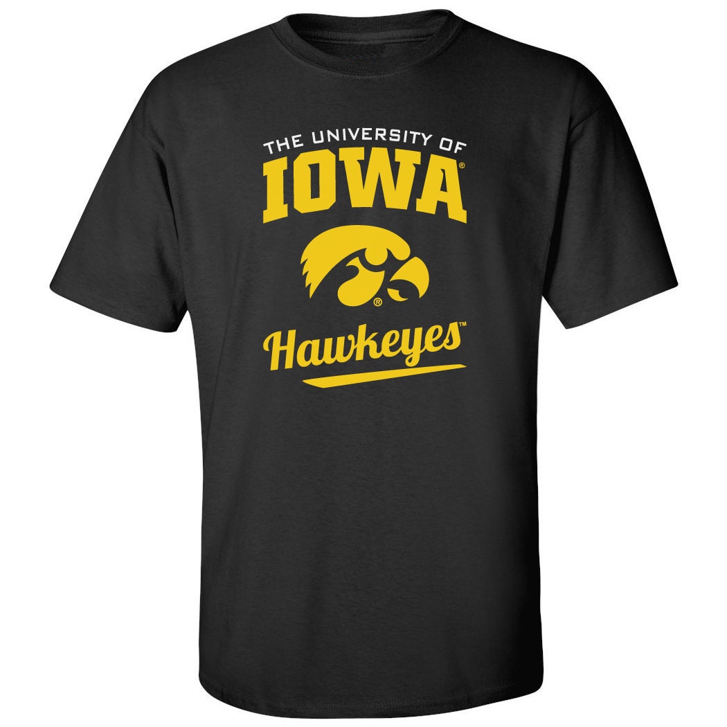 Iowa Hawkeyes Tee Shirt Script Hawkeyes Iowa Hawkeye Shirt Hawkeye T ...