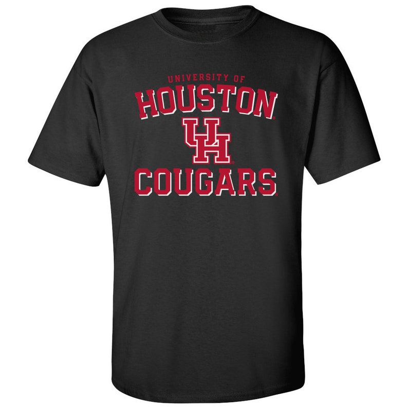 Houston Cougars Shirt | University of Houston Tshirt | UH Logo Arch ...