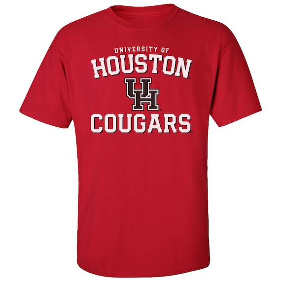 Houston Cougars Shirt University of Houston Tshirt UH Logo - Etsy