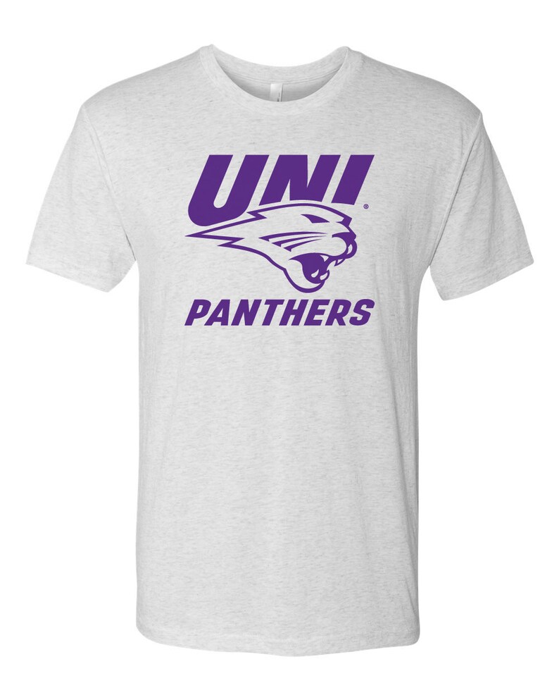 Northern Iowa Panthers Premium Tee Shirt UNI Logo Tri-blend UNI ...