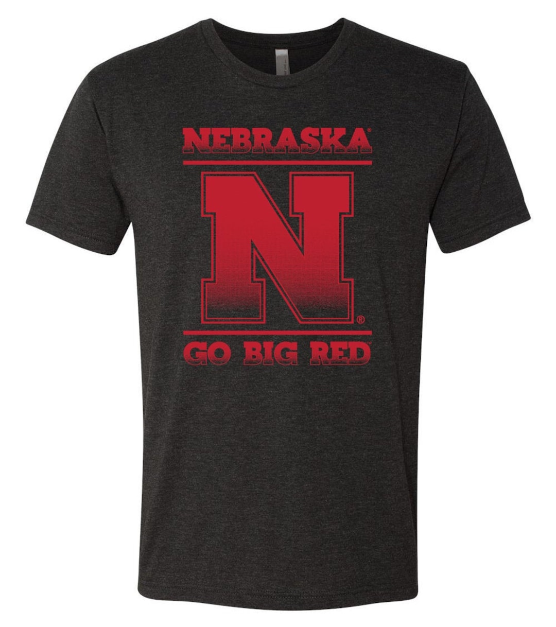 Nebraska Huskers Premium Tee Shirt | Nebraska N GBR | Nebraska ...