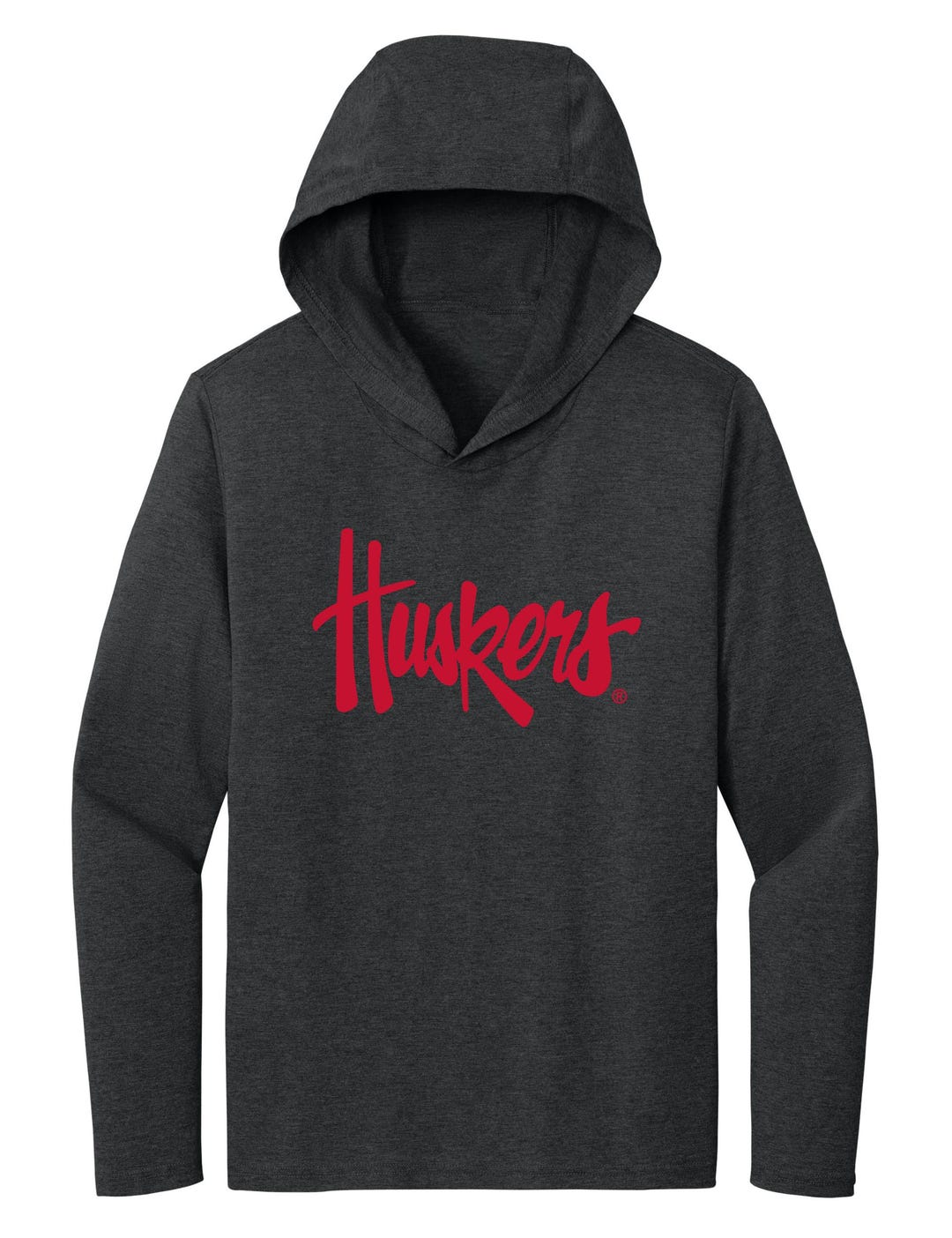 Women's Nebraska Tee Script Huskers Hooded Tee Shirt Hoody Nebraska ...