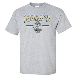 Navy Midshipmen Tshirt | Anchor Logo | Navy Shirt | Unisex T-shirt ...
