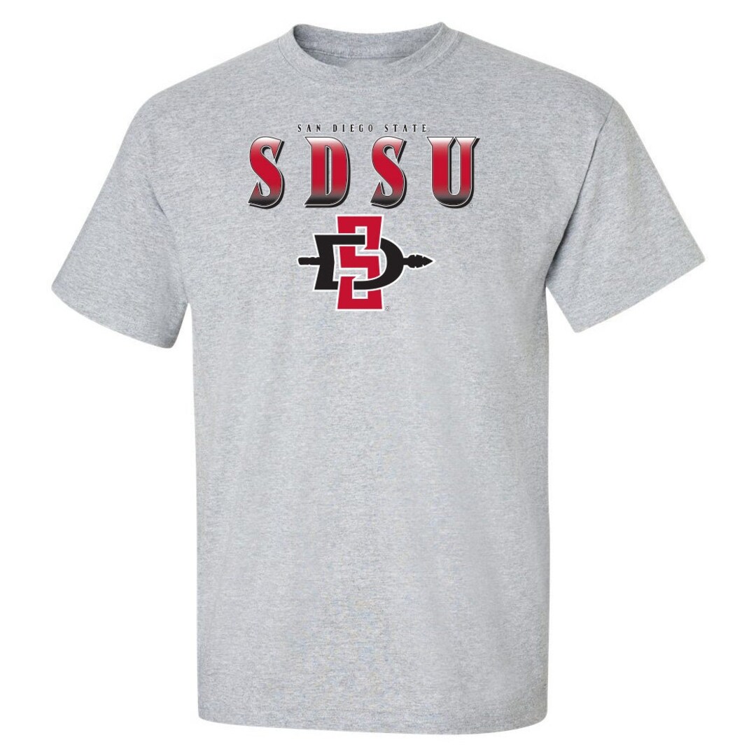 San Diego State Aztecs Shirt | SDSU Full Color Fade Primary Logo ...
