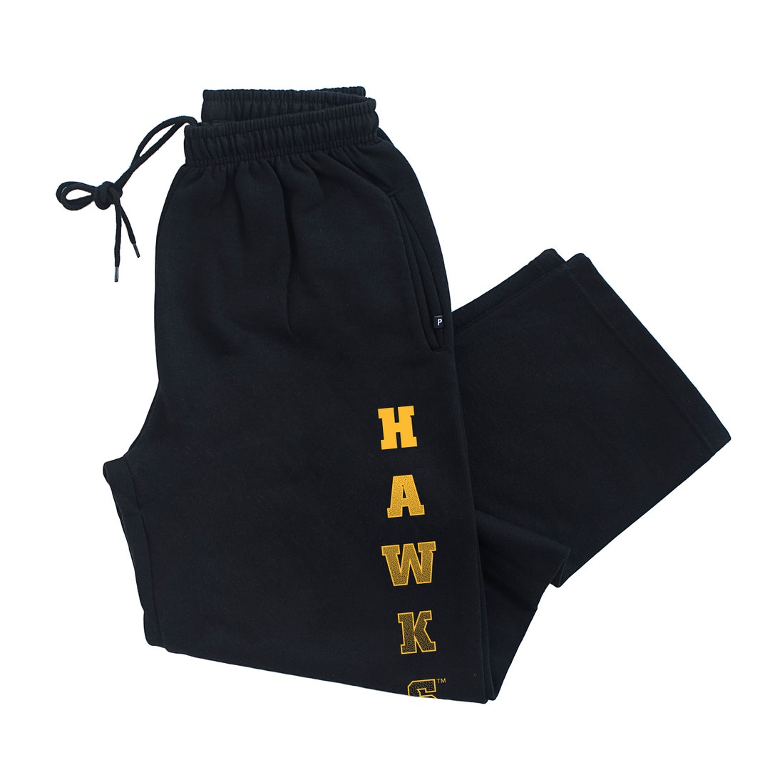 Iowa Hawkeyes Sweatpants | Vert HAWKS | Iowa Hawkeye Pants | Hawkeyes ...