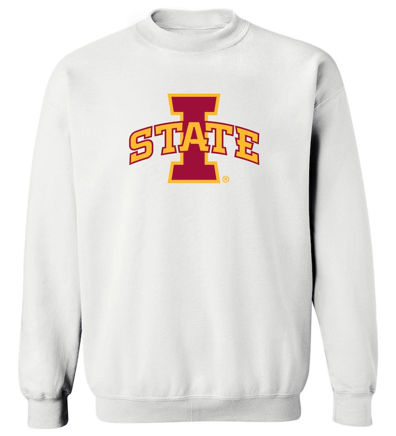 Iowa State Cyclones Sweatshirt Primary Logo Cyclone Crewneck Sweatshirt ...