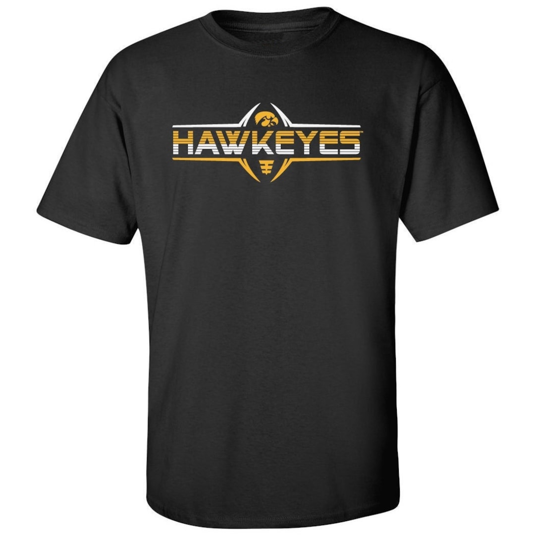 Iowa Hawkeyes T-shirt Iowa Hawkeye Football Shirt Hawkeye Tee Iowa ...