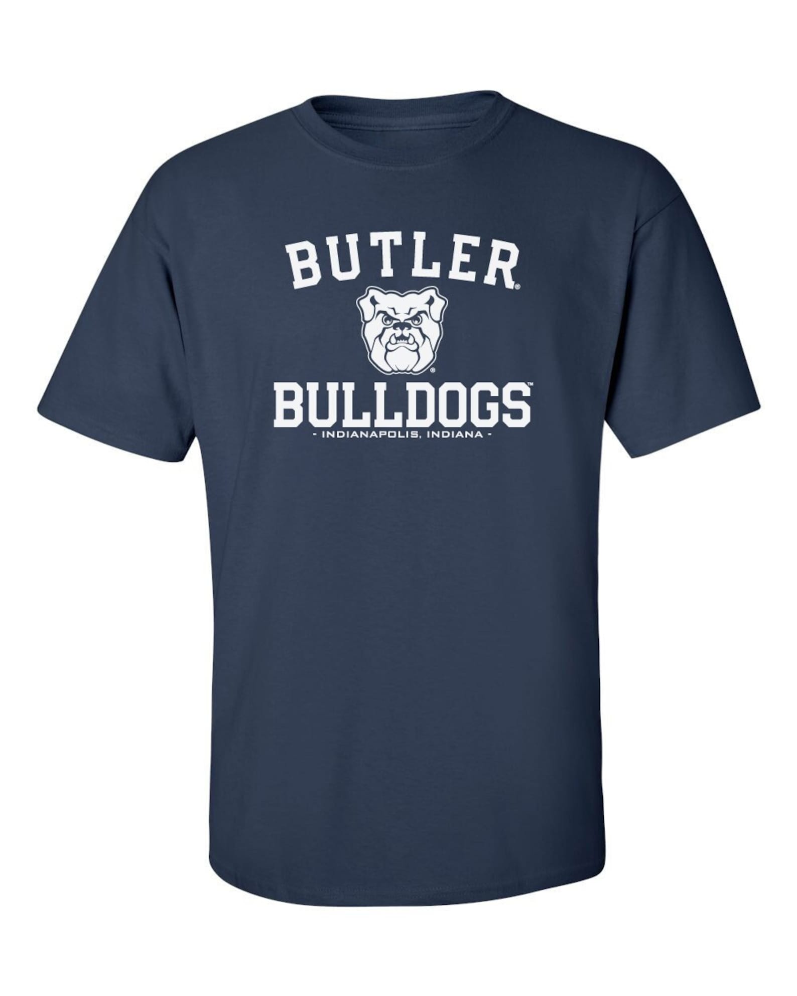 Butler Bulldogs Tshirt Primary Logo Butler Shirt 100% Cotton Unisex T ...