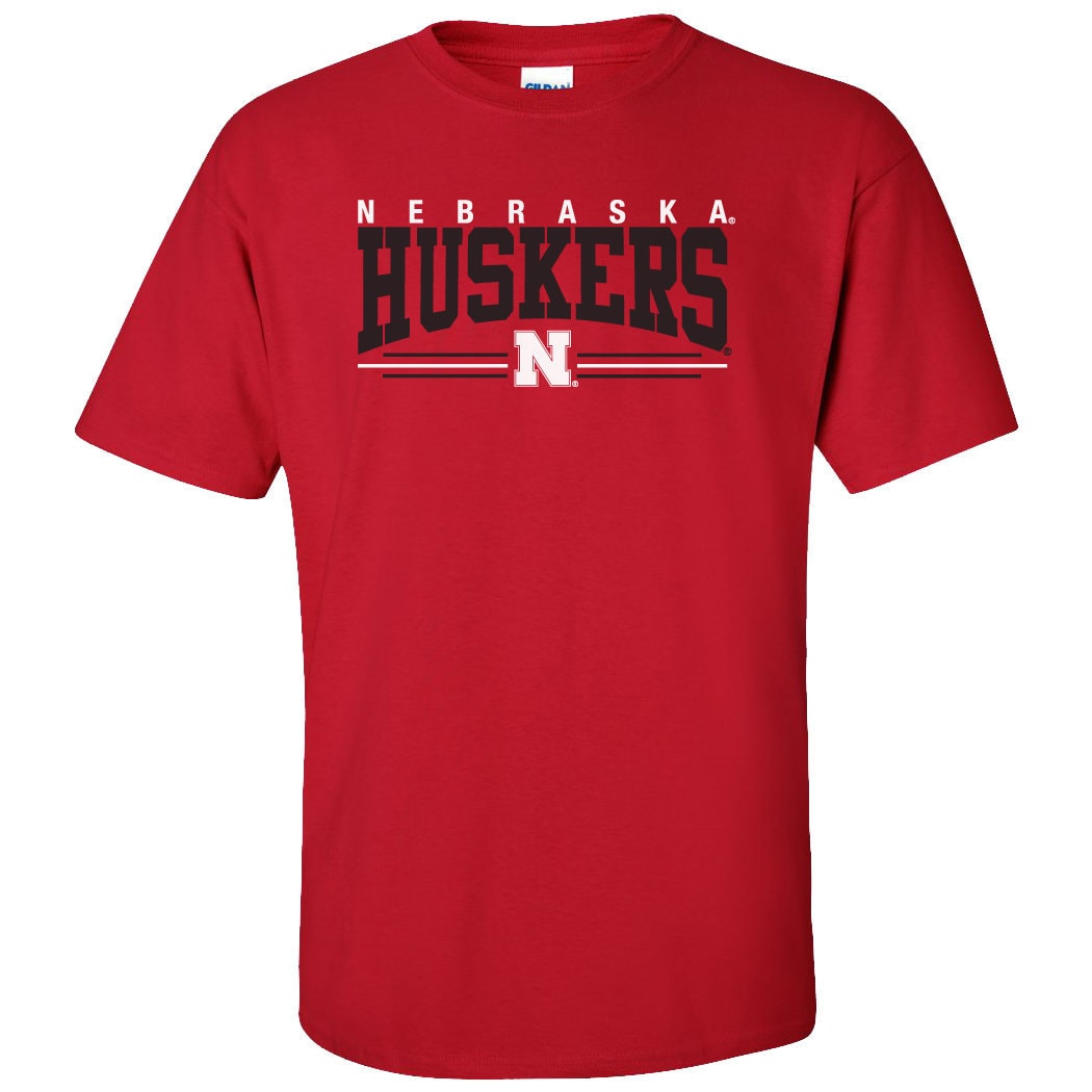 Nebraska Huskers Arch N Tee Nebraska Cornhuskers Shirt Cornhusker Tee ...