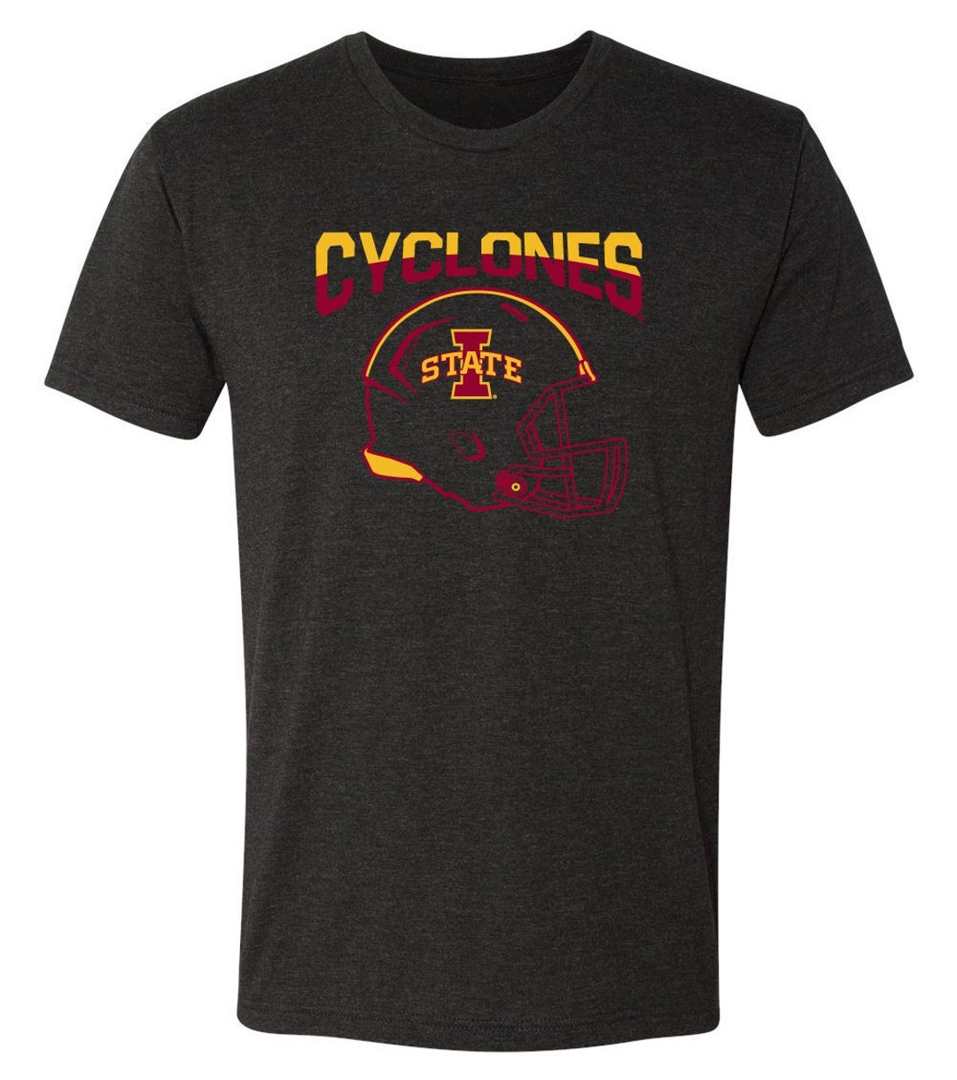 Iowa State Cyclones Premium Tee Shirt | Football Helmet | Cyclone T ...