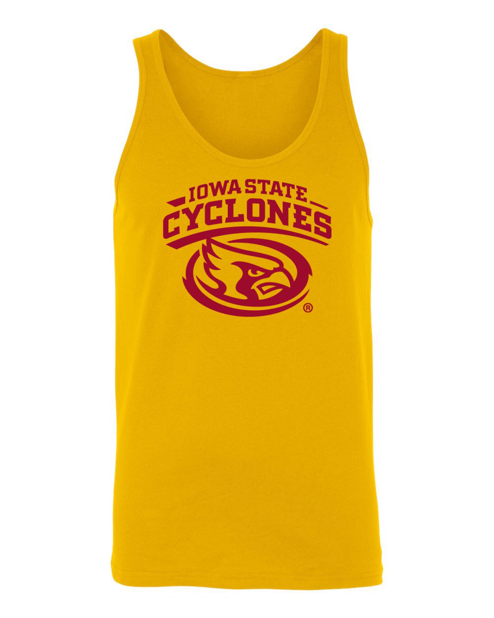Iowa State Cyclones Tank Top Cy the ISU Mascot Swirl Tee | Etsy