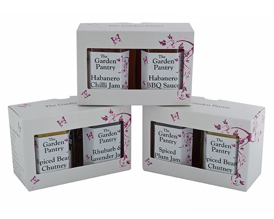 Various Gift Boxes Handmade Jams, Chutneys, Sauces and Marmalades - Etsy