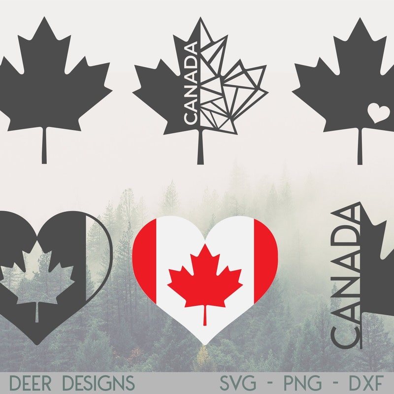 Happy Canada Day Flags. - Etsy