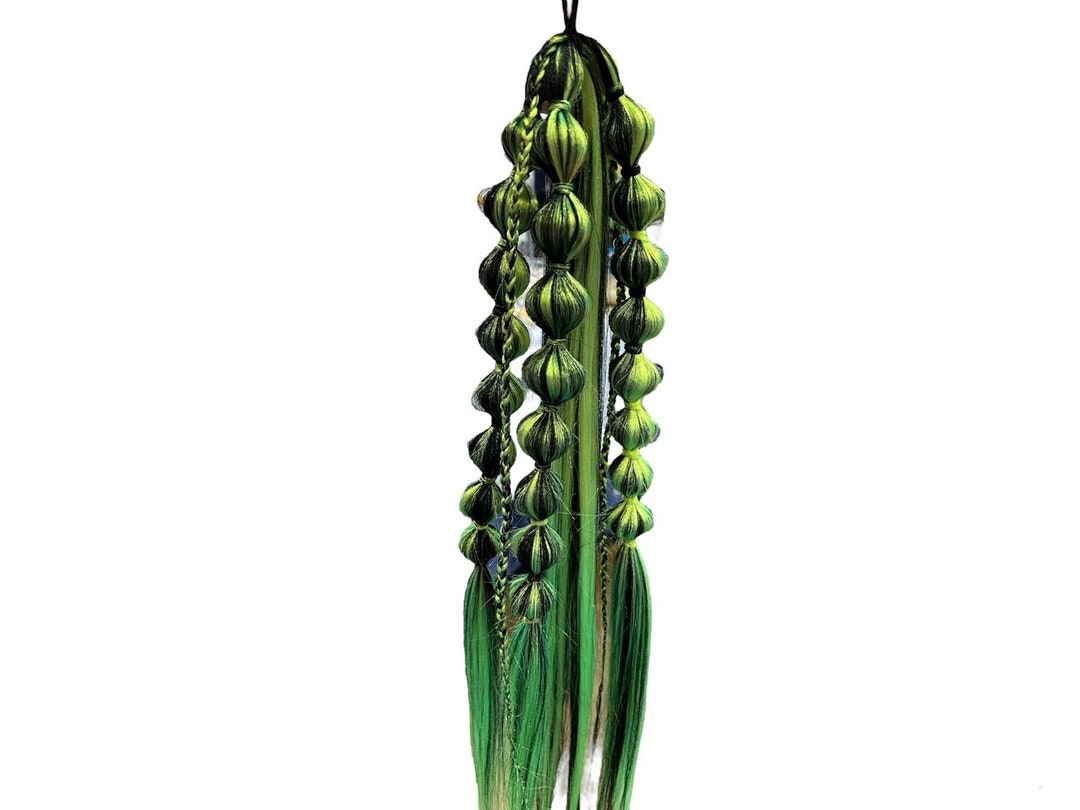Shego - Rave/festival Bubble Braids - Etsy