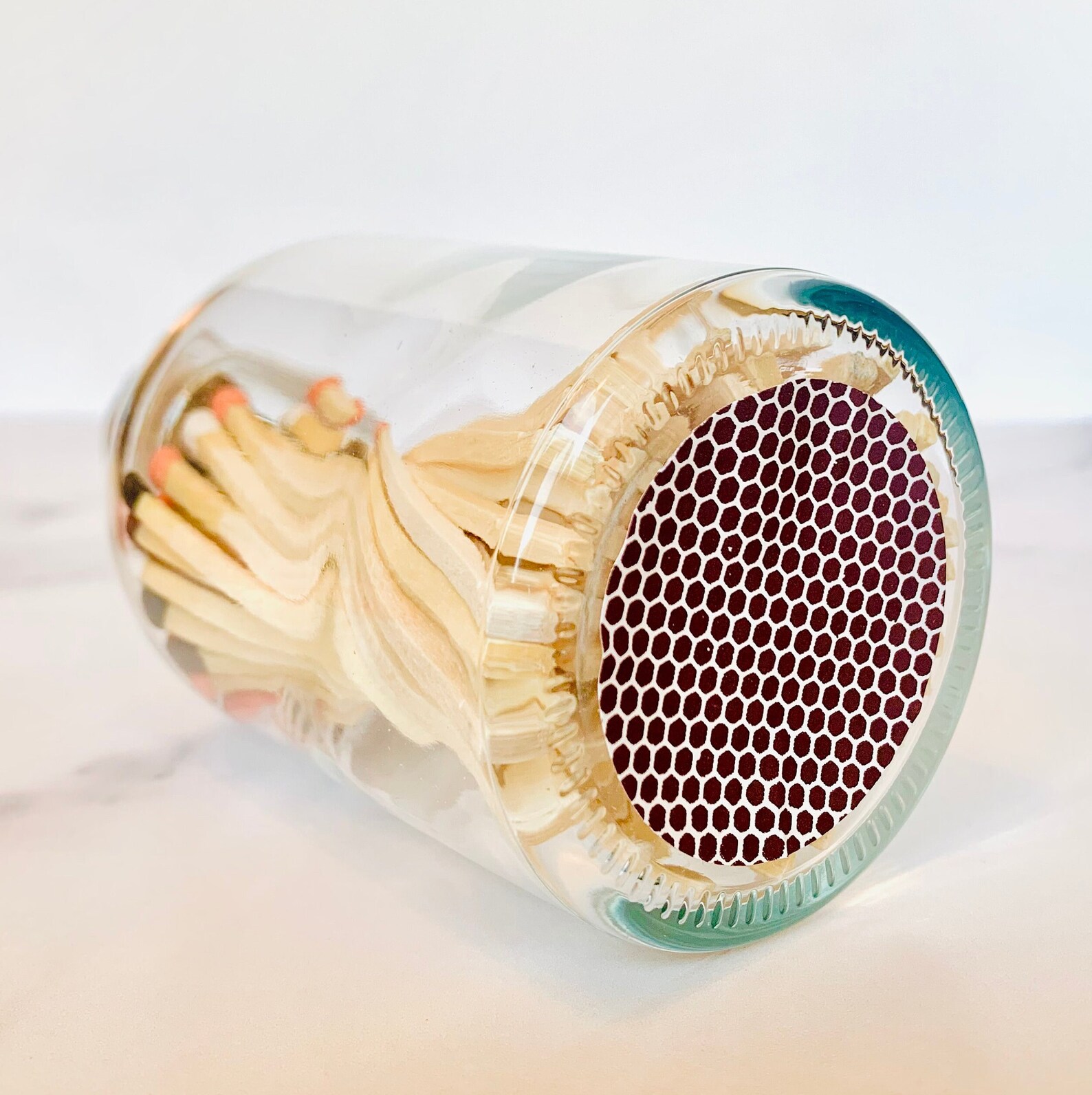 Halloween Matchstick Jar Colored Tip Matches Strike on - Etsy