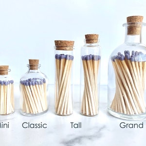 Grand Matchstick Bottle Colored Matches Strike on Bottle - Etsy