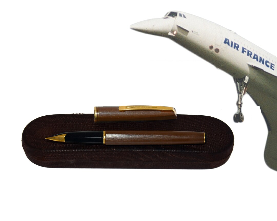 Waterman Concorde Aviation Design Fountain Pen Complete With Original ...
