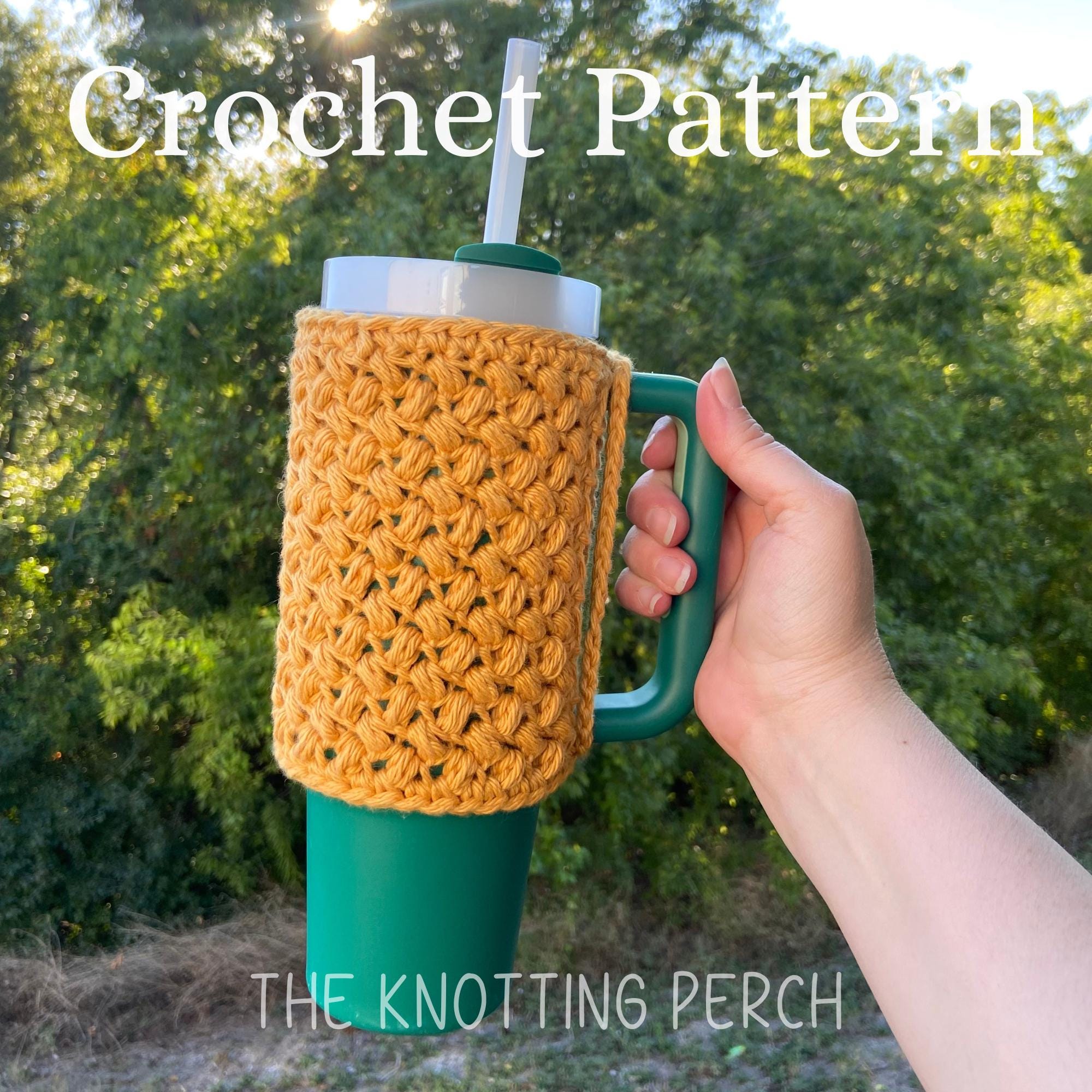 The Bean Stanley Cover Crochet Pattern, 30 Oz and 40 Oz, Stanley ...