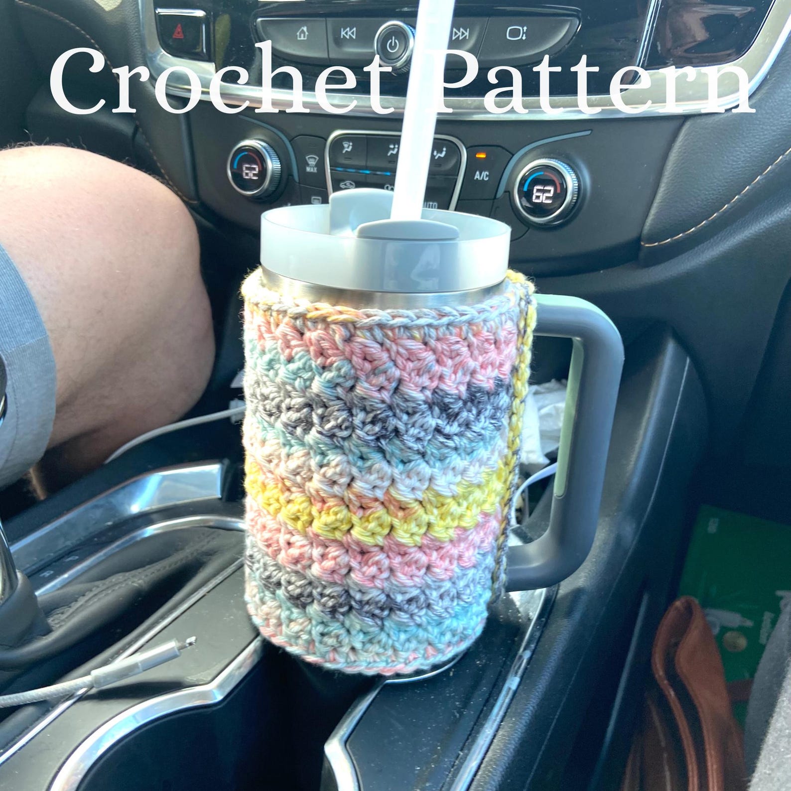 The Suzette Stanley Cover Crochet Pattern, 30 Oz and 40 Oz, Stanley ...