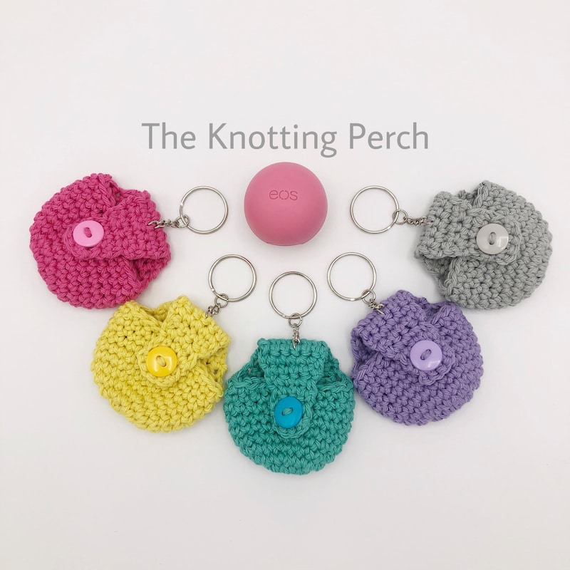 Lip Balm Keyring Case - Etsy