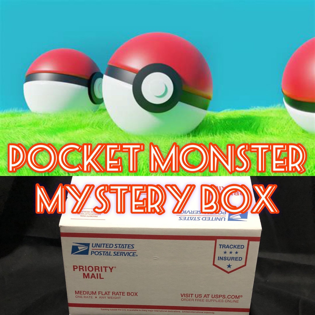 Monster Mystery Box Box of Monster Items Grab Bag - Etsy