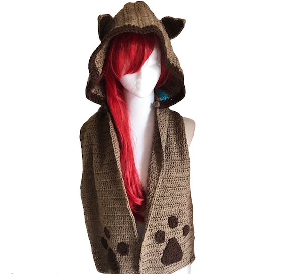 Scooby-doo Hooded Scarf You Choose Size | Etsy