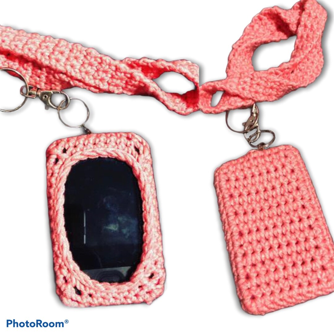 Dexcom Receiver Crochet Lanyard and Case: G5, G6, G7, Omnipod, Omnipod ...