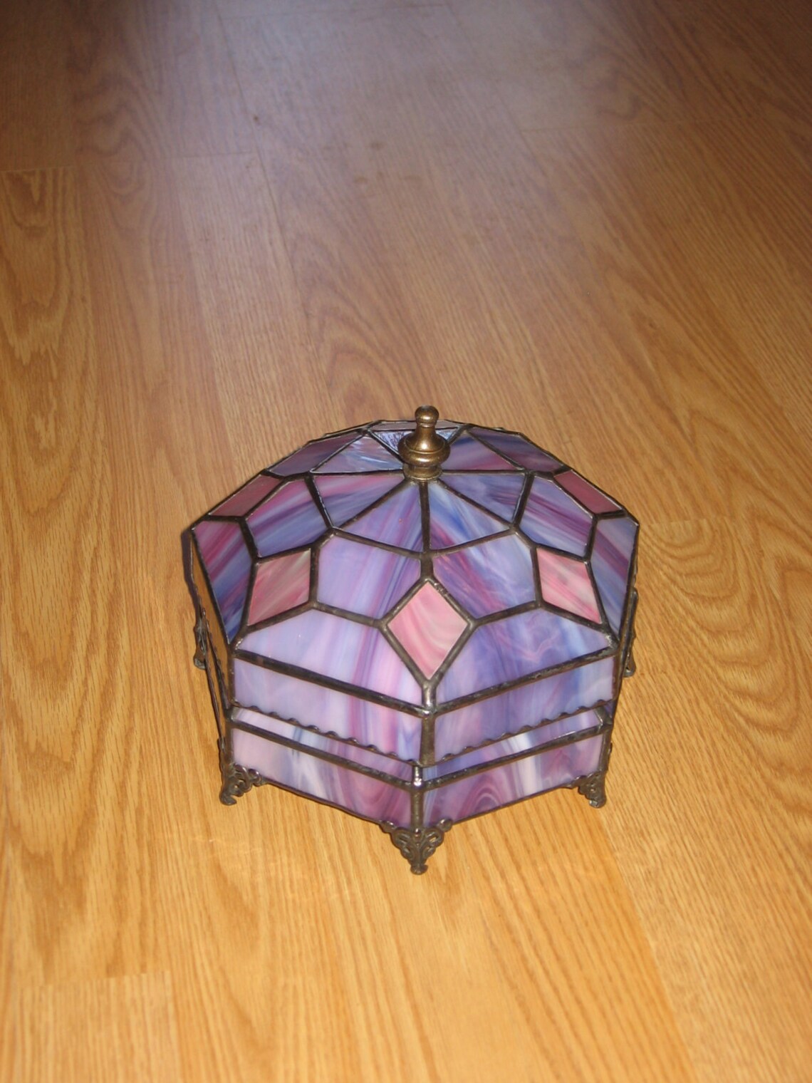 Stained Glass Keepsake Box PDF Instructions and Pattern - Etsy