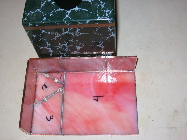 Stained Glass Music Box of Love PDF Instructions and Pattern - Etsy