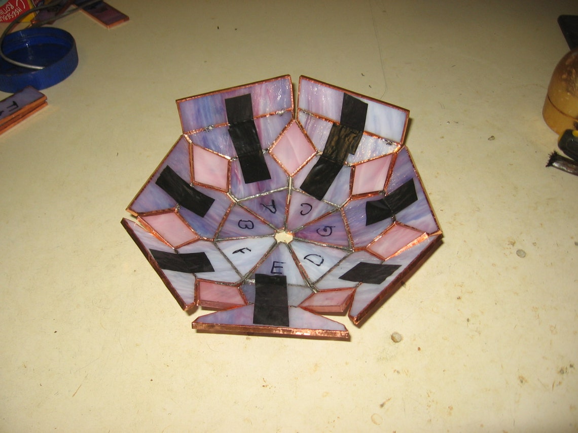 Stained Glass Keepsake Box PDF Instructions and Pattern - Etsy
