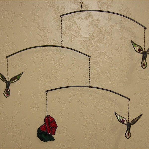 Stained Glass Mobile - Etsy