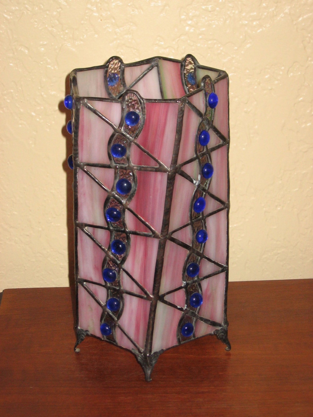 Stained Glass Lantern -twisted PDF Instructions and Pattern - Etsy