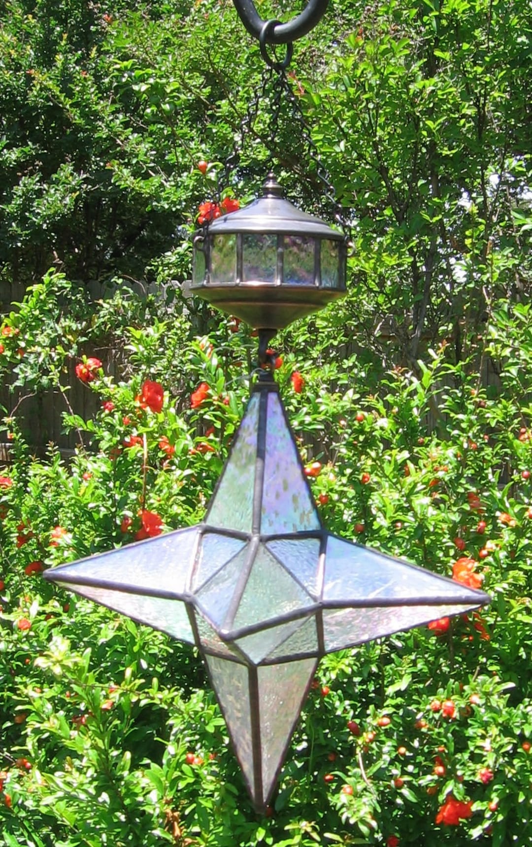 Six-point Star Stained Glass Pattern PDF - Etsy