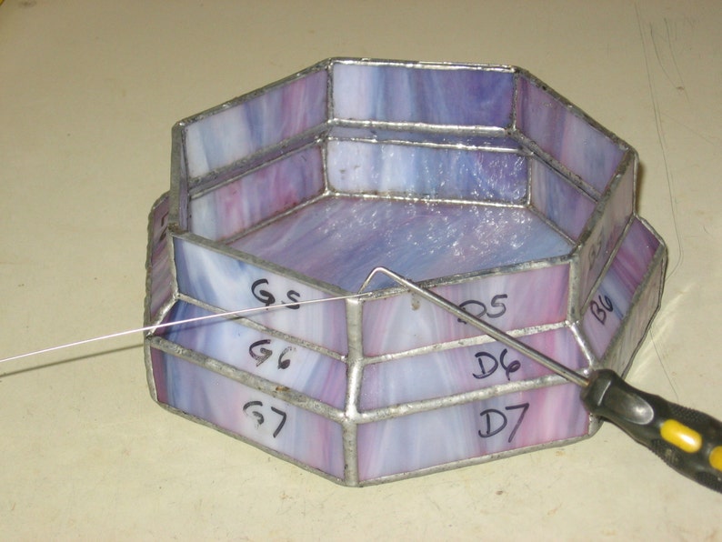 Stained Glass Keepsake Box PDF Instructions and Pattern - Etsy