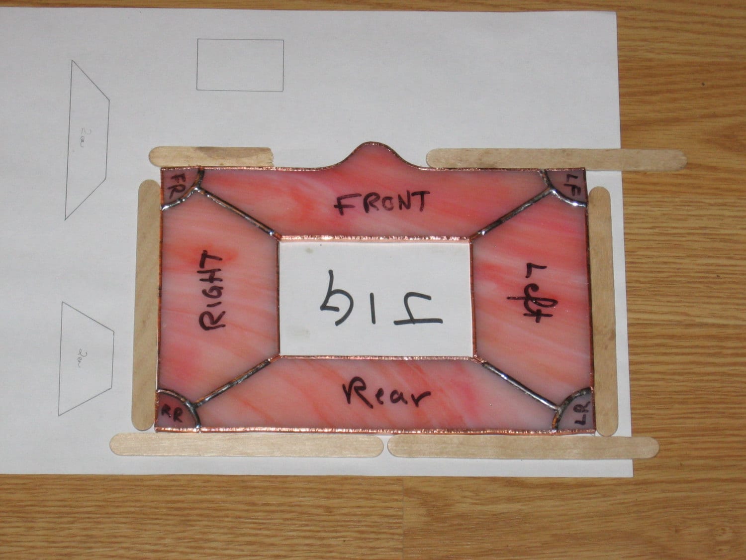 Stained Glass Music Box of Love PDF Instructions and Pattern - Etsy