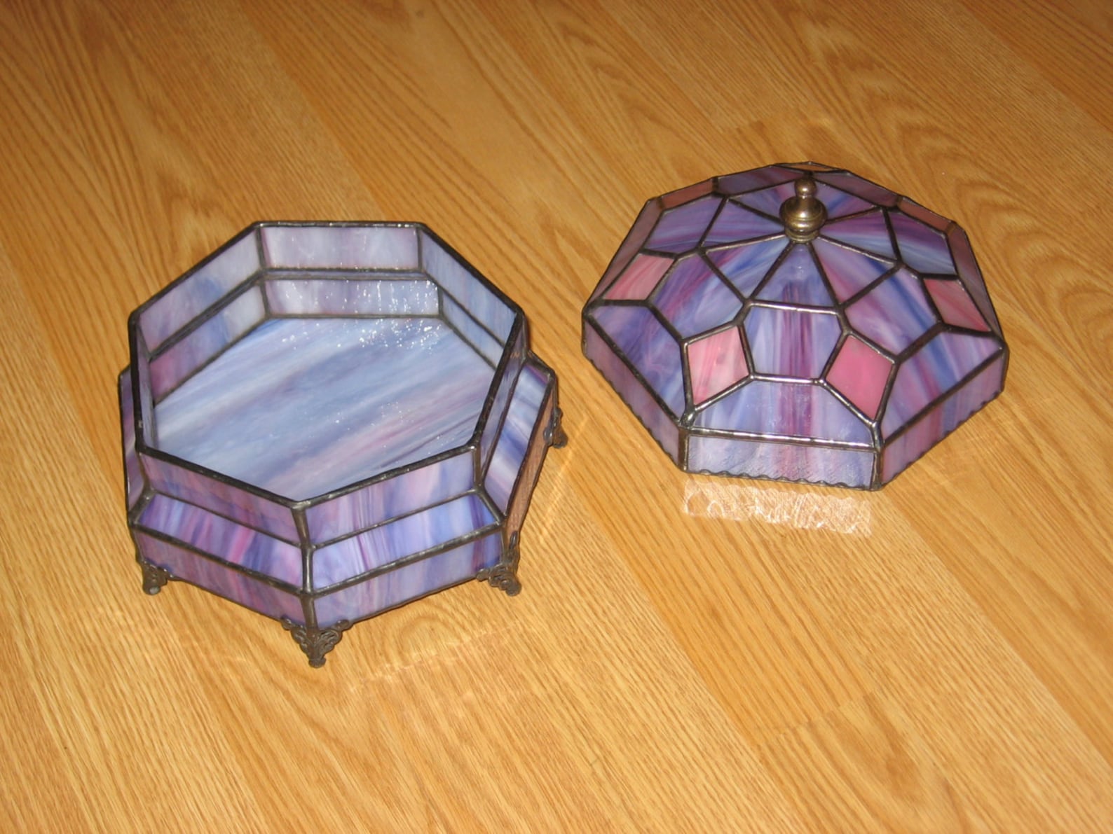 Stained Glass Keepsake Box PDF Instructions and Pattern - Etsy