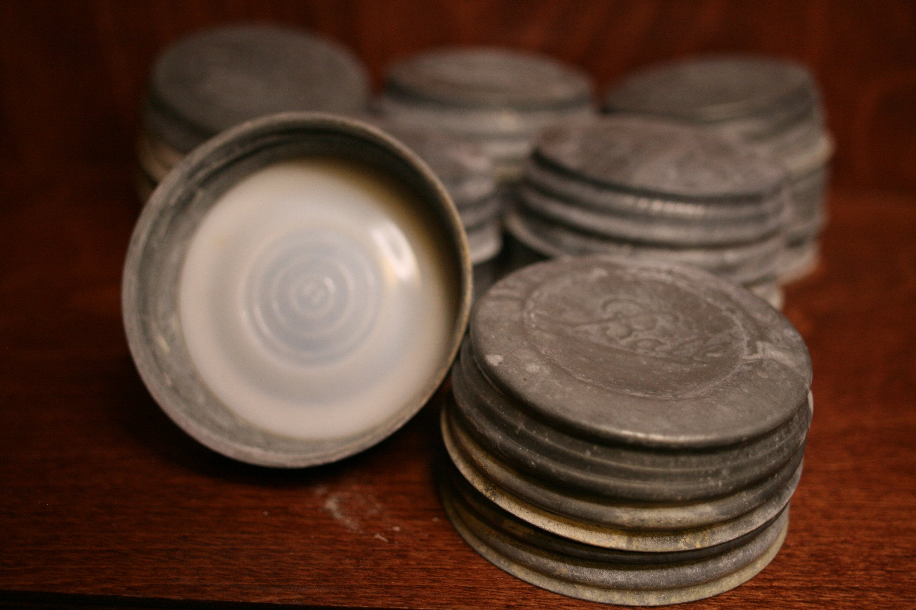 GENUINE ZINC & Ceramic BALL Lids Choose Your Quantity Nice Farm Find ...