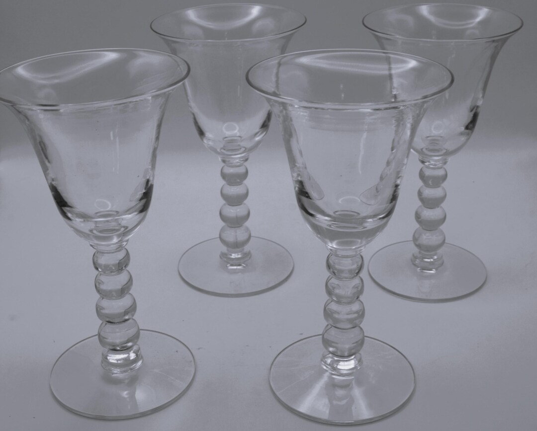 Candlewick by Imperial Glass Sherry / Cordial Glass Set of Four (4) in ...