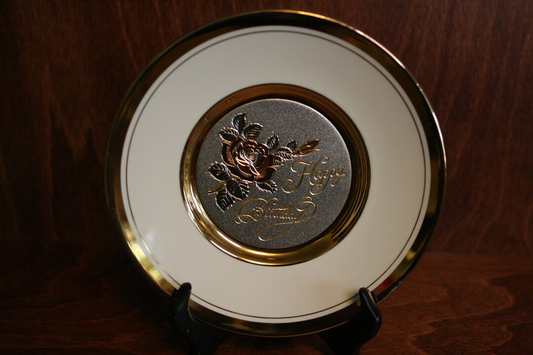 ORIGINAL CHOKIN COLLECTION Happy Birthday Highly Collectable Plate in ...