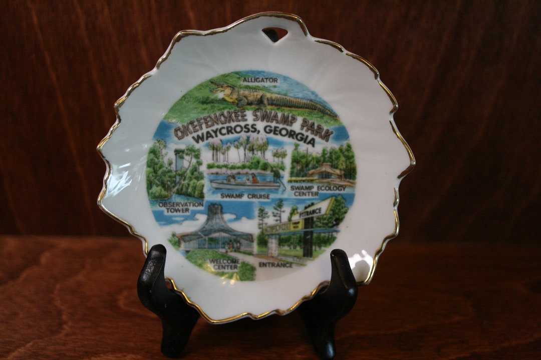Souvenir Okefenokee Swamp Park, Waycross, Georgia Collectable Leaf ...