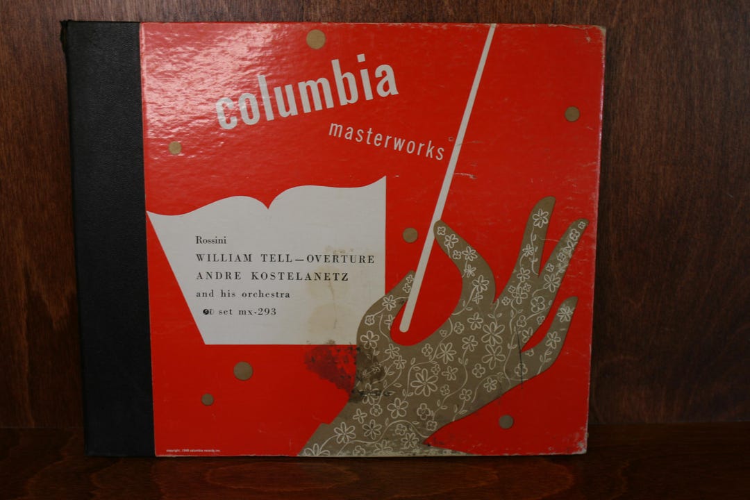 Early-mid Century Masterworks Set MX-293, 78 RPM Columbia Record ...