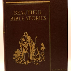 1948 Beautiful Bible Stories, Rev. Charles P. Roney, D.D., in EXCELLENT ...