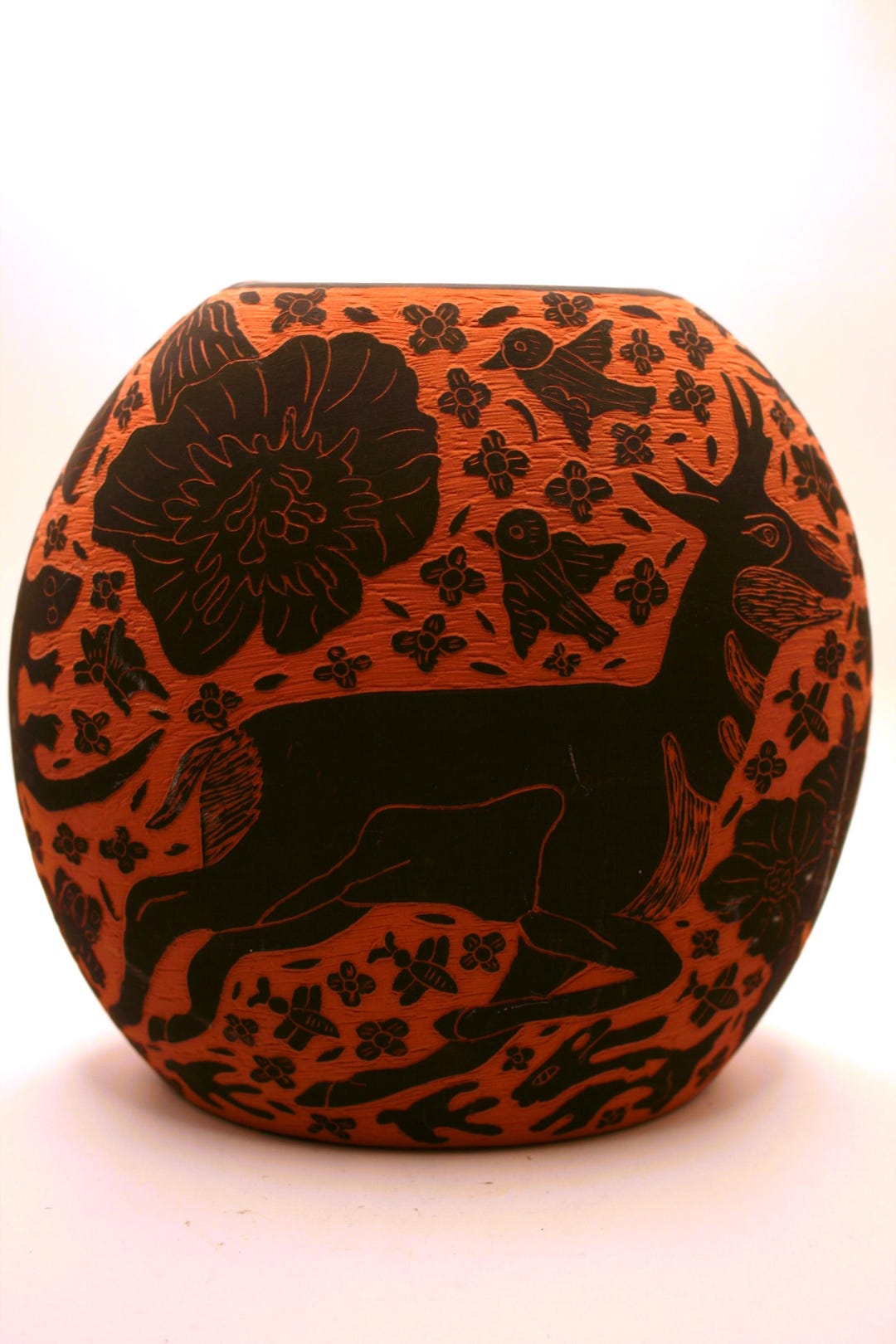 AUTHENTIC Handmade Native American Vallo Acoma NM Pottery Vase in Great ...