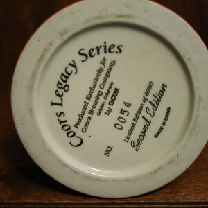 Adolf Coors Legacy Series Genuine Bock Beer Limited Edition of 6950 ...